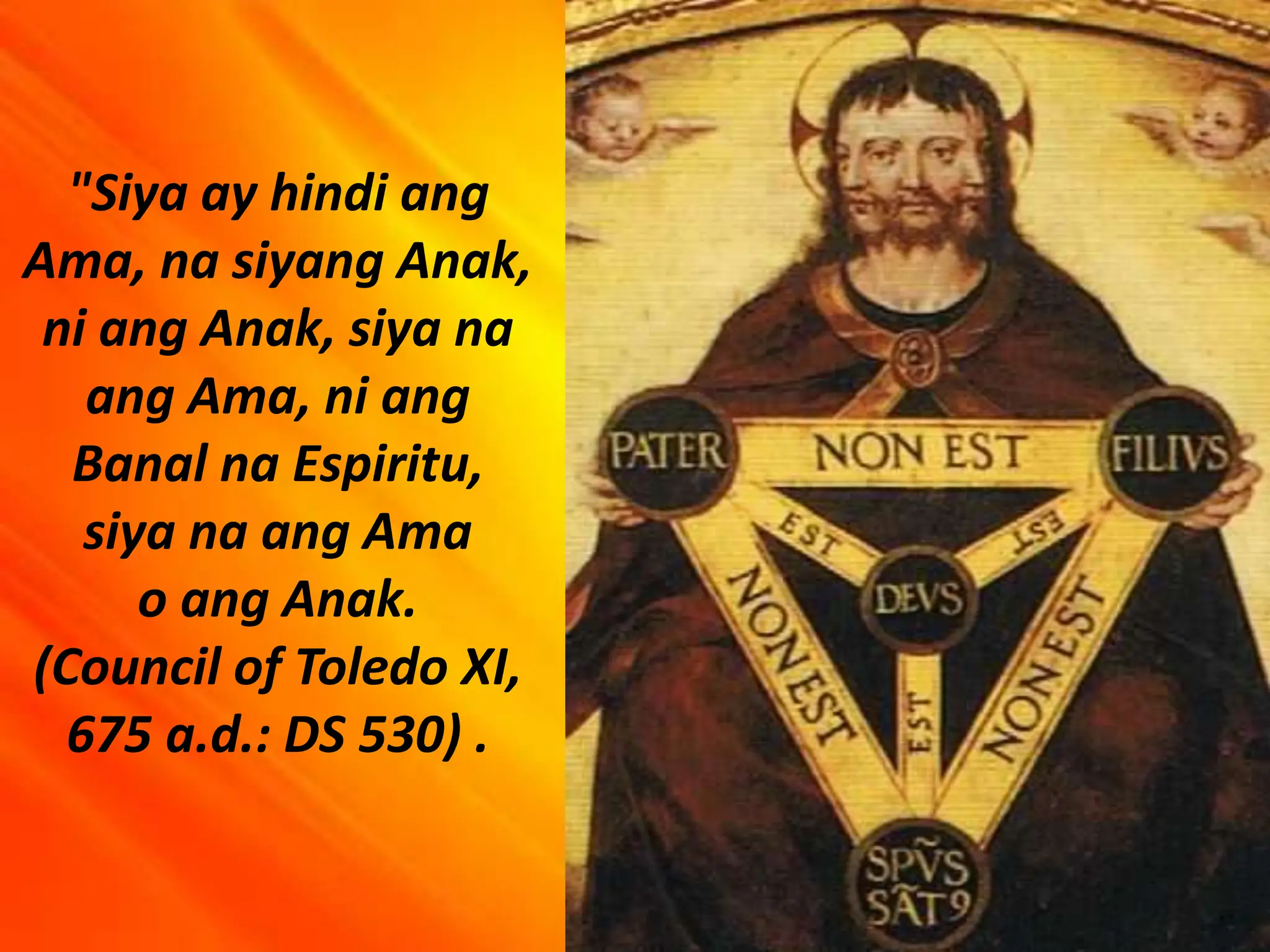 Trinity - one God, three persons (Filippino- Tagalo).pptx