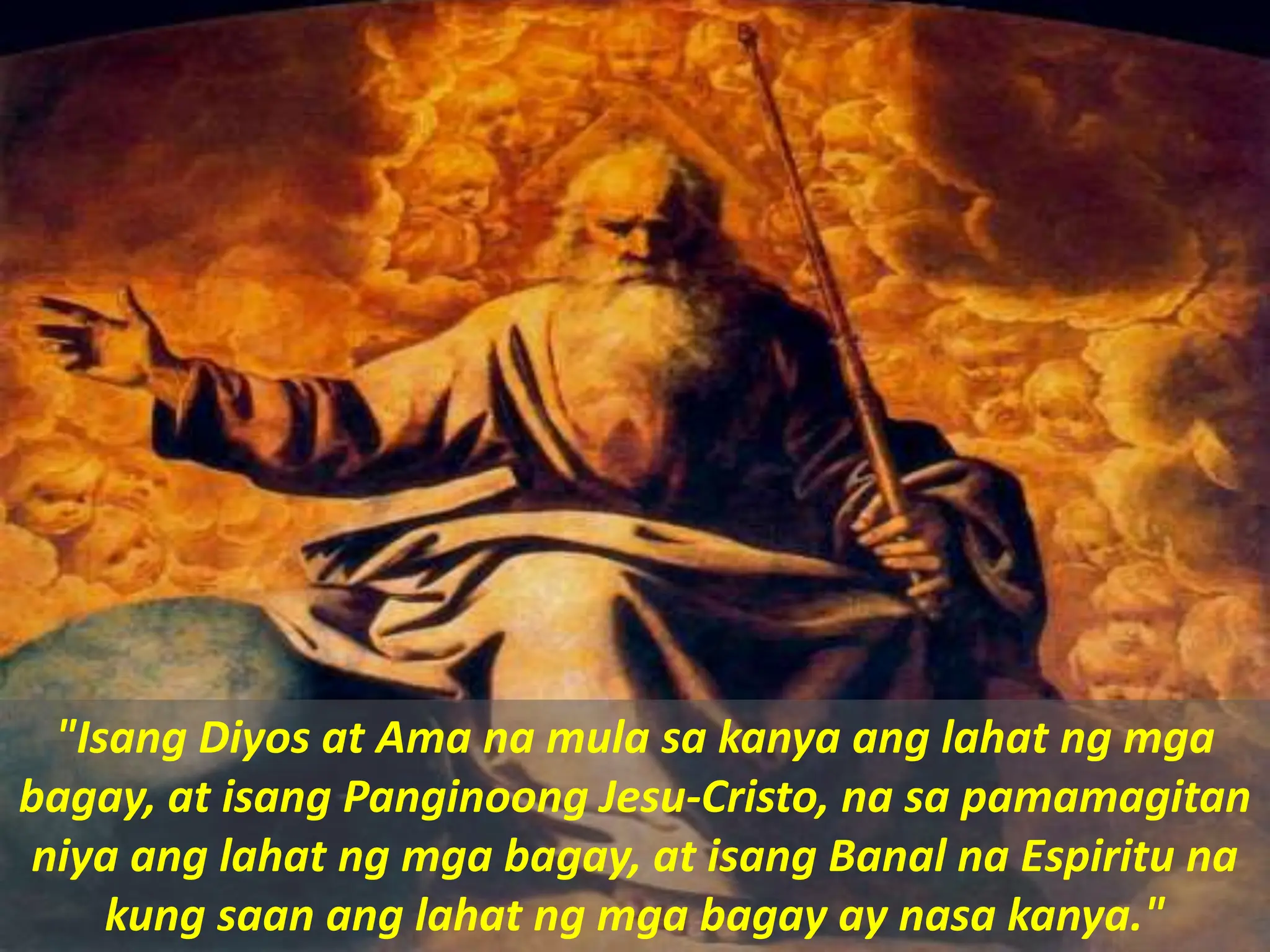 Trinity - one God, three persons (Filippino- Tagalo).pptx