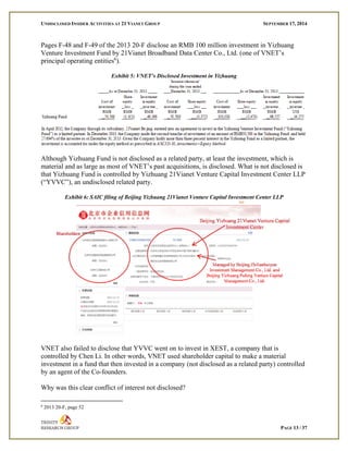 Trinity 21Vianet Sep 2014 Part 1 | PDF