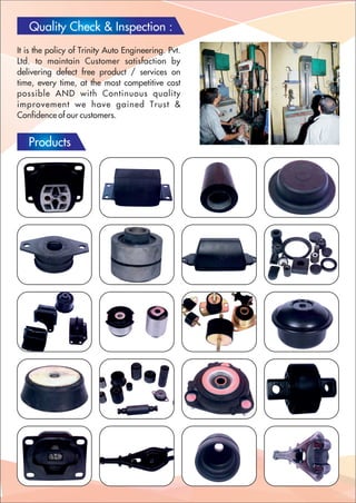 Trinity Auto Engineering (P) Limited, Thane, Rubber to Metal Bonded ...