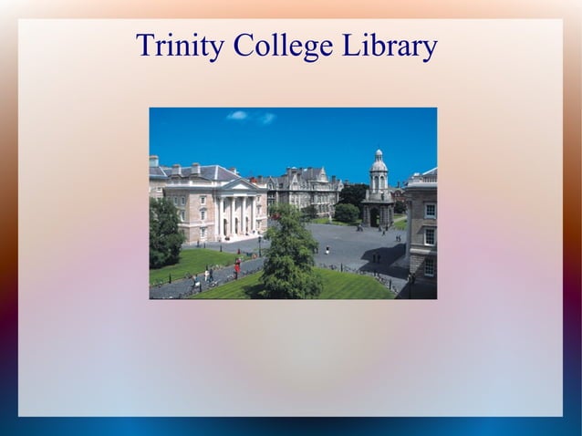 Trinity college library | ODP