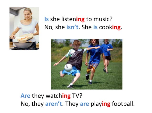 Trinity grade3 - Directions / Present Continuous | PPTX