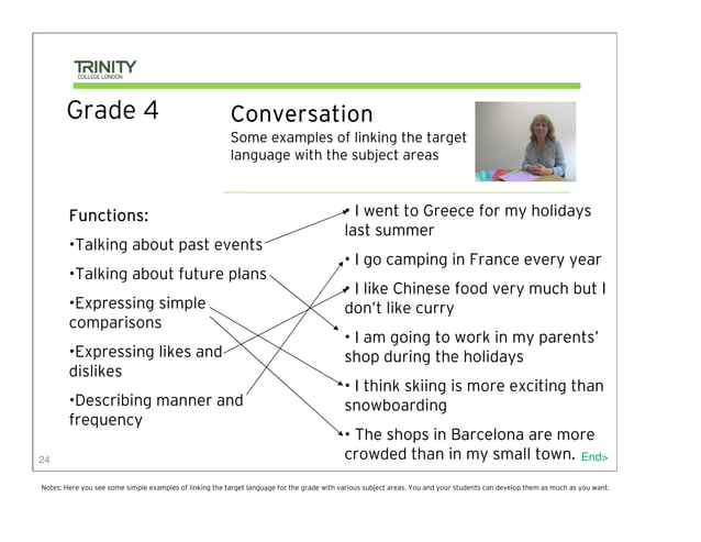 Trinitygrade4example explanation | PDF | Educational Assessment | Education