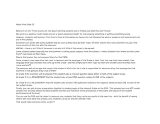 Trinitygrade4example explanation | PDF