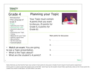 Trinitygrade4example explanation | PDF