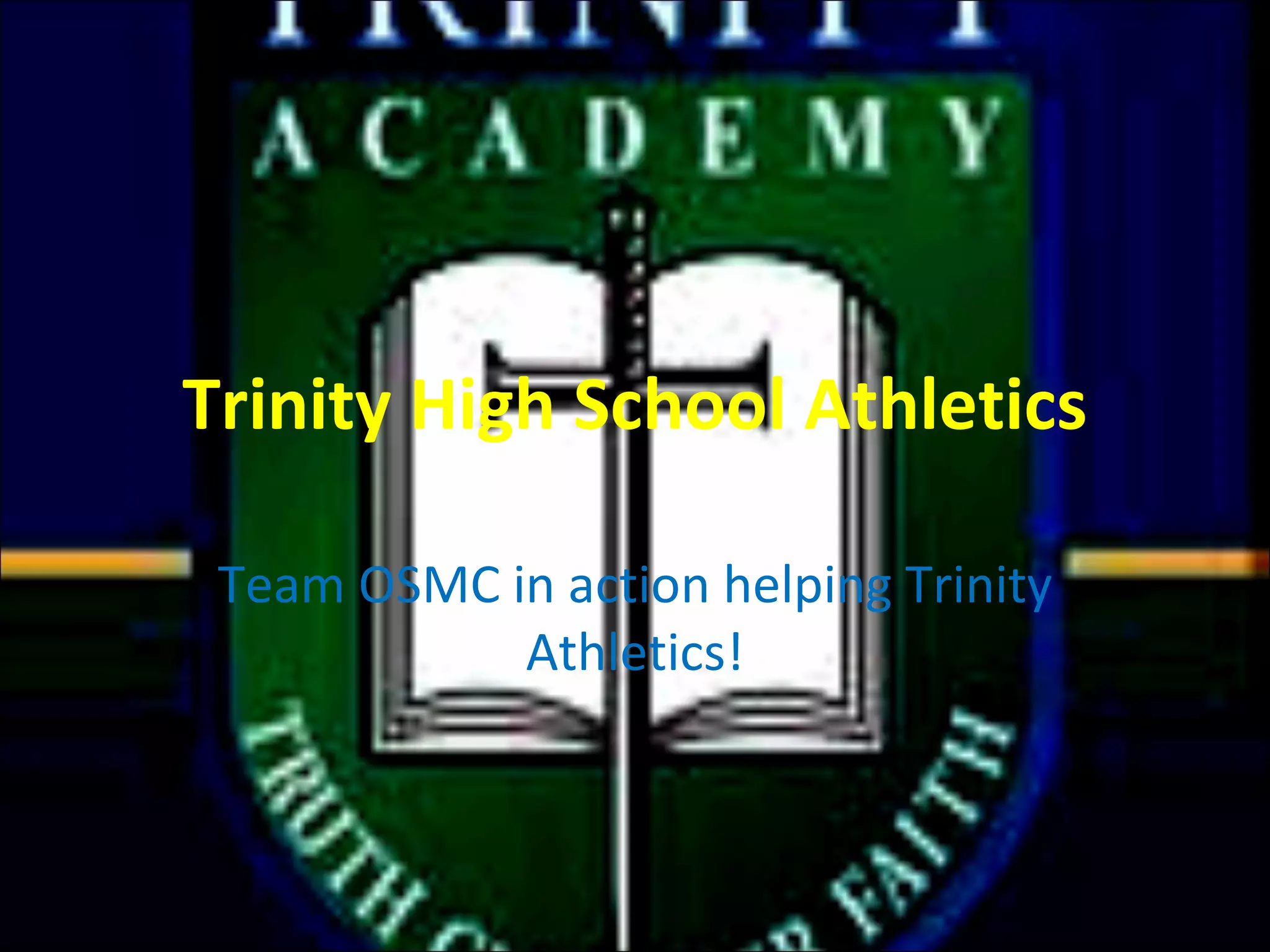 Trinity high school athletics | PPT