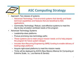 Update on Trinity System Procurement and Plans | PDF | Operating ...
