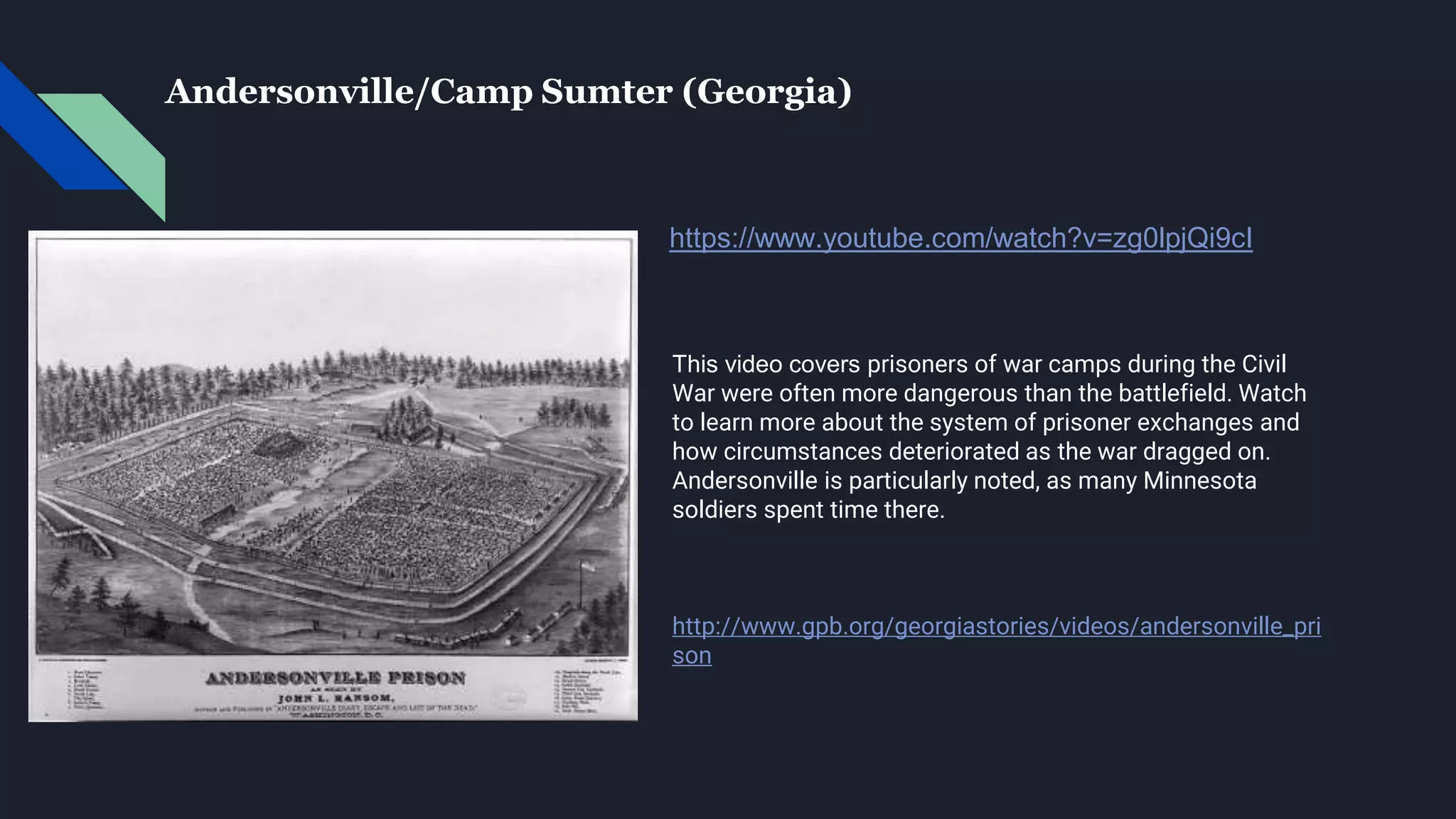 Civil War Prison Camps | PPTX