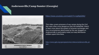 Civil War Prison Camps | PPTX