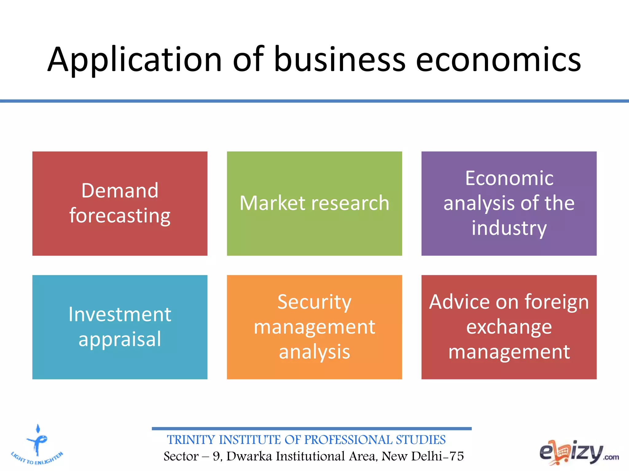 Business Economics- An Introduction | PPT