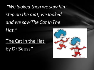 Trinity's Dr Seuss Slide Show | PPT