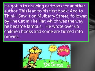 Trinity's Dr Seuss Slide Show | PPT