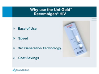 Trinity Uni Gold Hiv Presentation For Tx | PPT