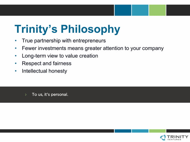 Trinity Ventures Overview | PPT