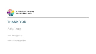Swedish National Quality Registers | PDF