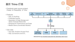 從 Trino 到企業級資料共享產品的開發之路(一) Connector 動態更新 | PDF