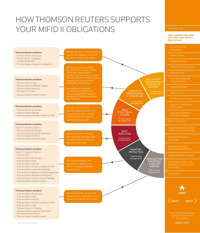 Your MiFID II Solutions Services Guide your-mifid-ii-solutions-services-guide