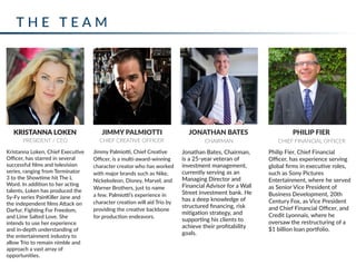 Trio Entertainment Pitch Deck | PDF