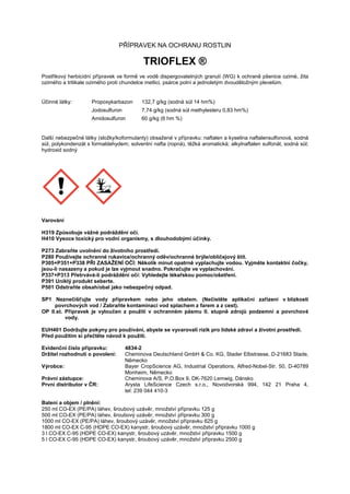 Trioflex cz label for 2017 | PDF