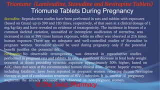 Triomune (Lamivudine, Stavudine and Nevirapine Tablets) | PPT
