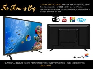 TRION LED TV's | PDF