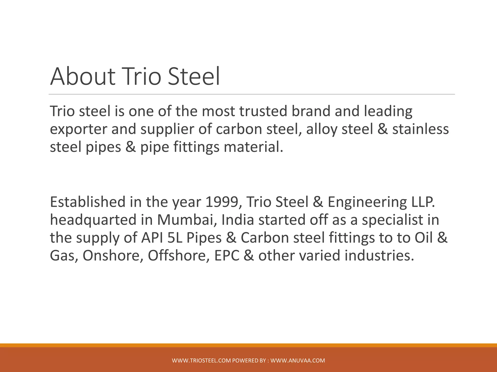 Triosteelppt 150922103406-lva1-app6892 | PPT
