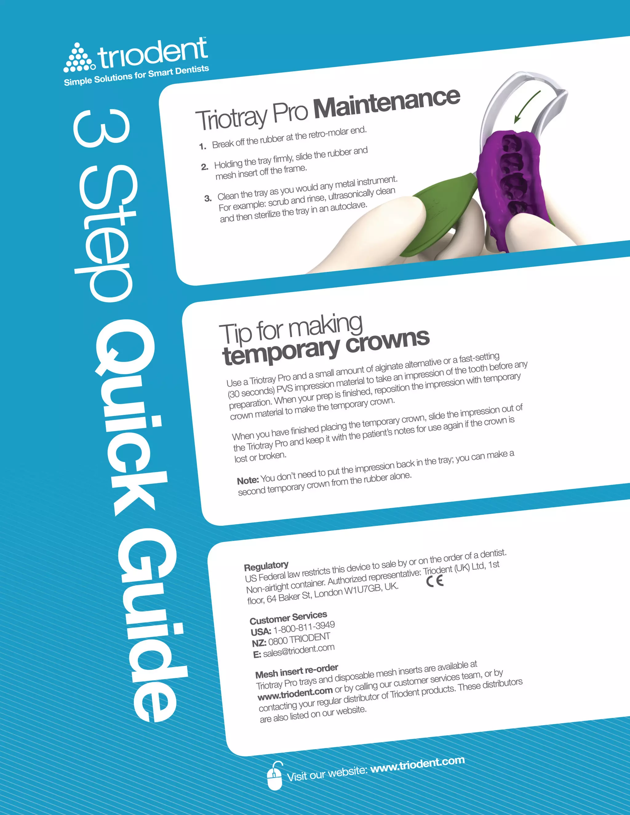 Triotray pro quickguide d2 | PDF