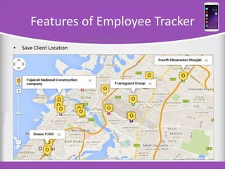 Employee Location Tracker | PPTX