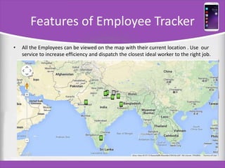 Employee Location Tracker | PPTX