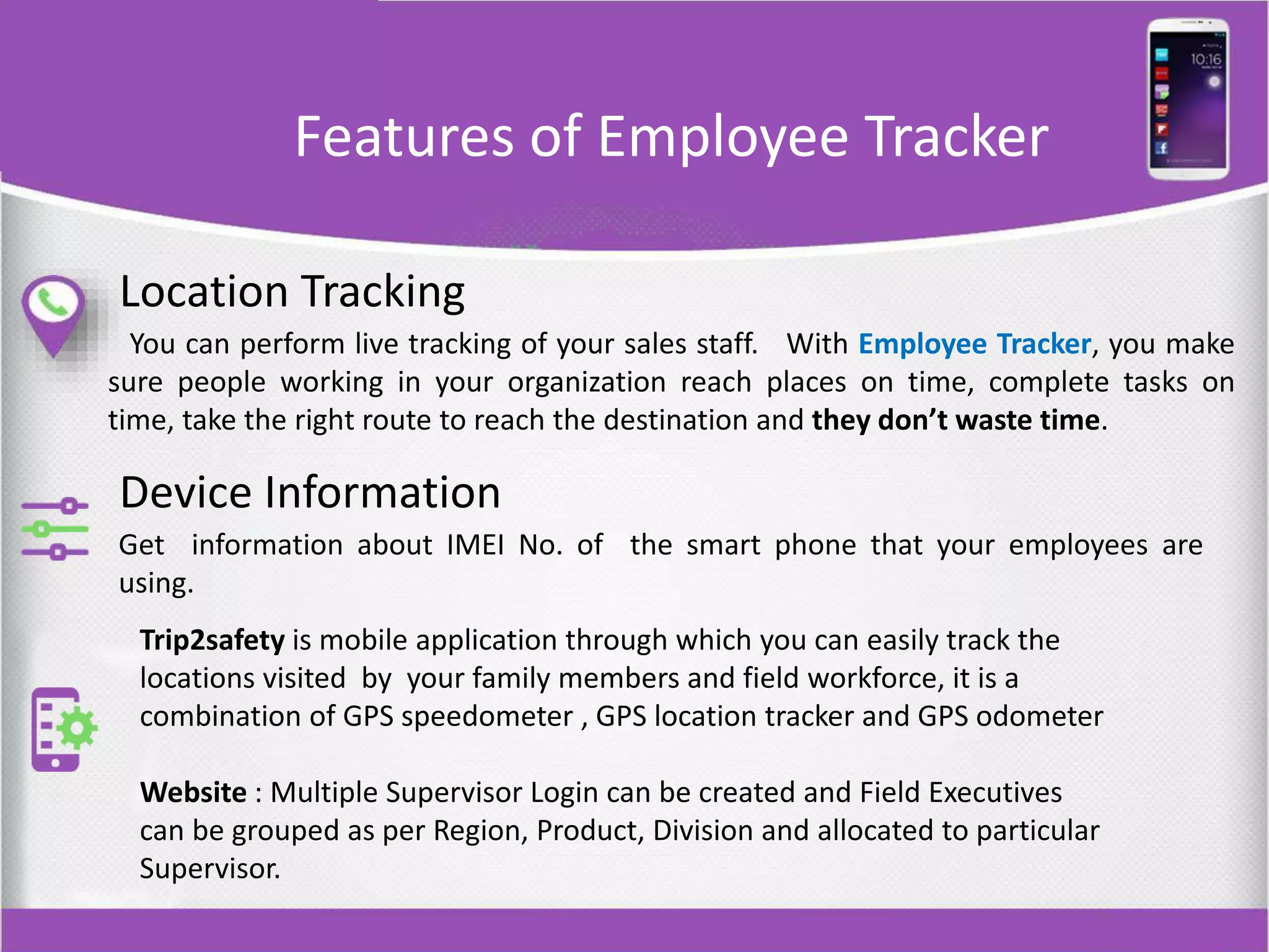 Location based employee tracker | PPT