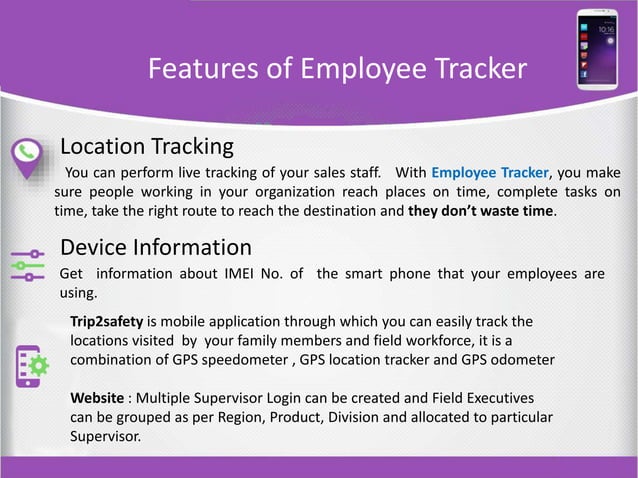 Location based employee tracker | PPT