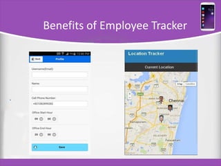 Location based employee tracker | PPTX