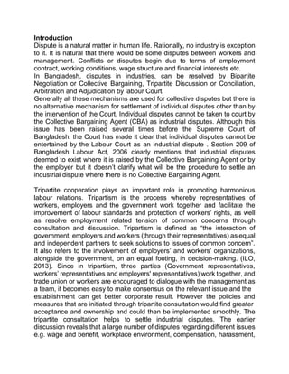 Tripartism and social dialogue | PDF
