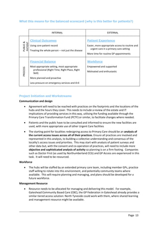 North Tyneside NHS Tripartite primary care strategy v1 7 | PDF