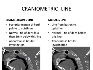 CRANIOVERTEBRAL JUNCTION | PPTX