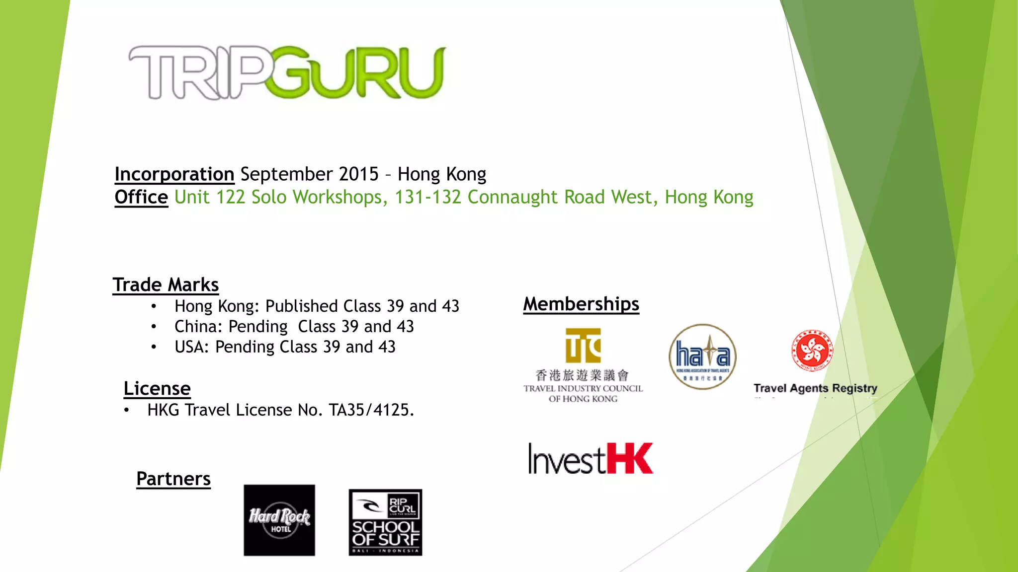 Trip Guru - startup presentation - | PDF