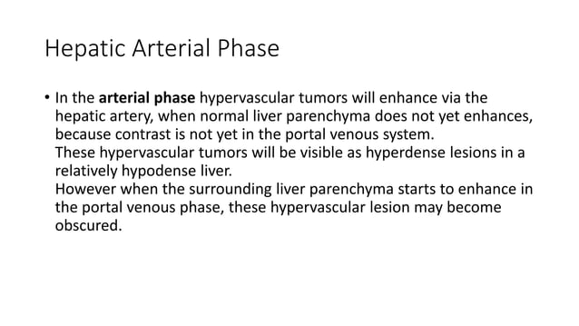 Triphasic CT scan | PPTX