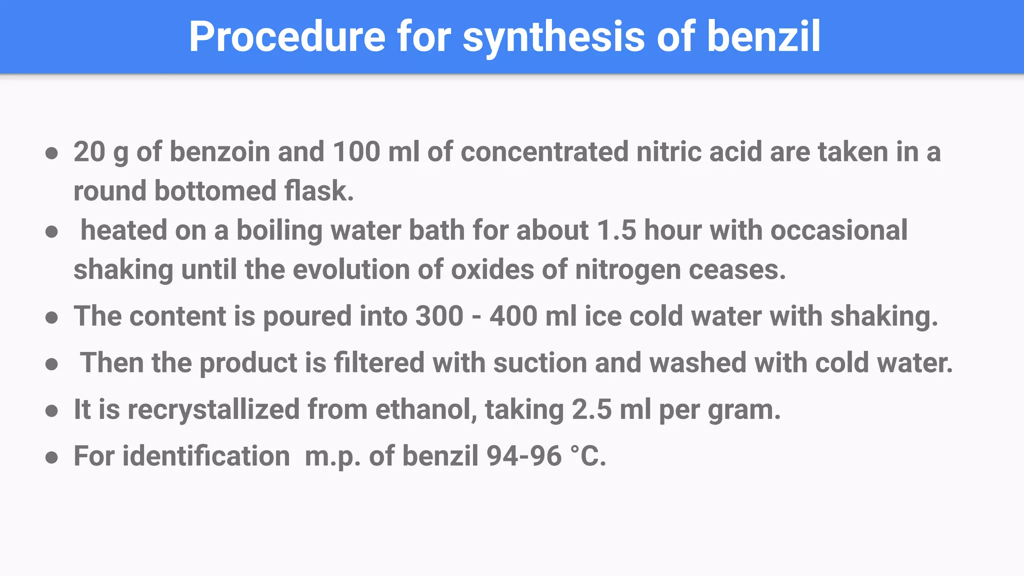 Synthesis of triphenyl imidazole | PDF