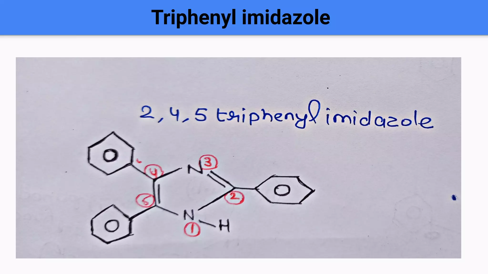 Synthesis of triphenyl imidazole | PDF