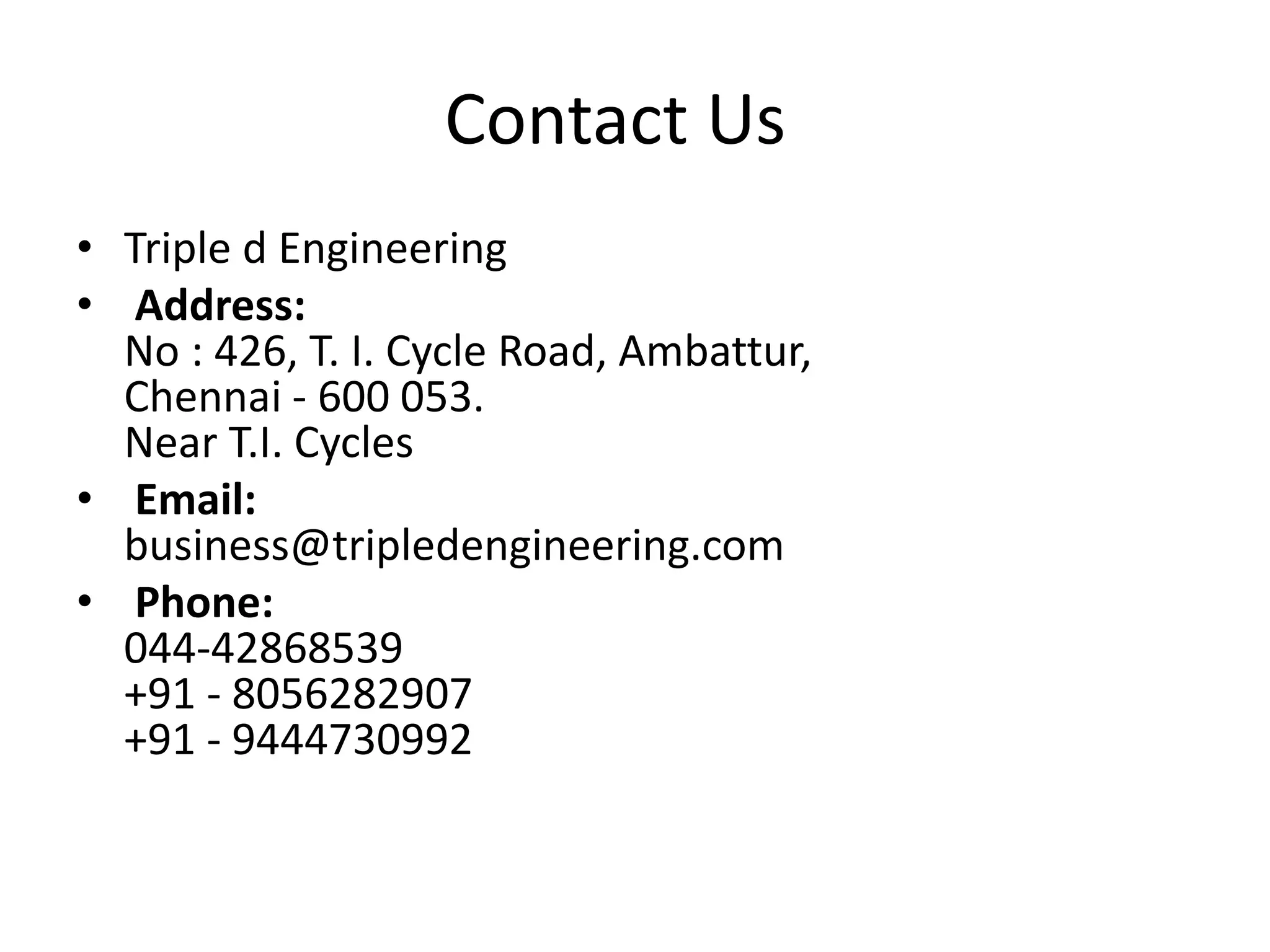 Interior Designing | Modular Kitchens | Office Interiors | Triple D Engineering | PPTX