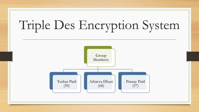 Triple_Des_Encryption_system.pptx | Computing | Technology & Computing