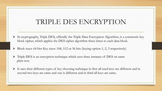 Triple_Des_Encryption_system.pptx | Computing | Technology & Computing