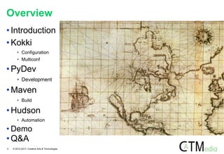 Triple E class DevOps with Hudson, Maven, Kokki/Multiconf and PyDev | PPT