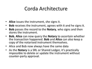 Triple Entry Accounting: A BlockChain Use Case for Banks With R3 Corda ...