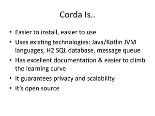 Triple Entry Accounting: A BlockChain Use Case for Banks With R3 Corda ...
