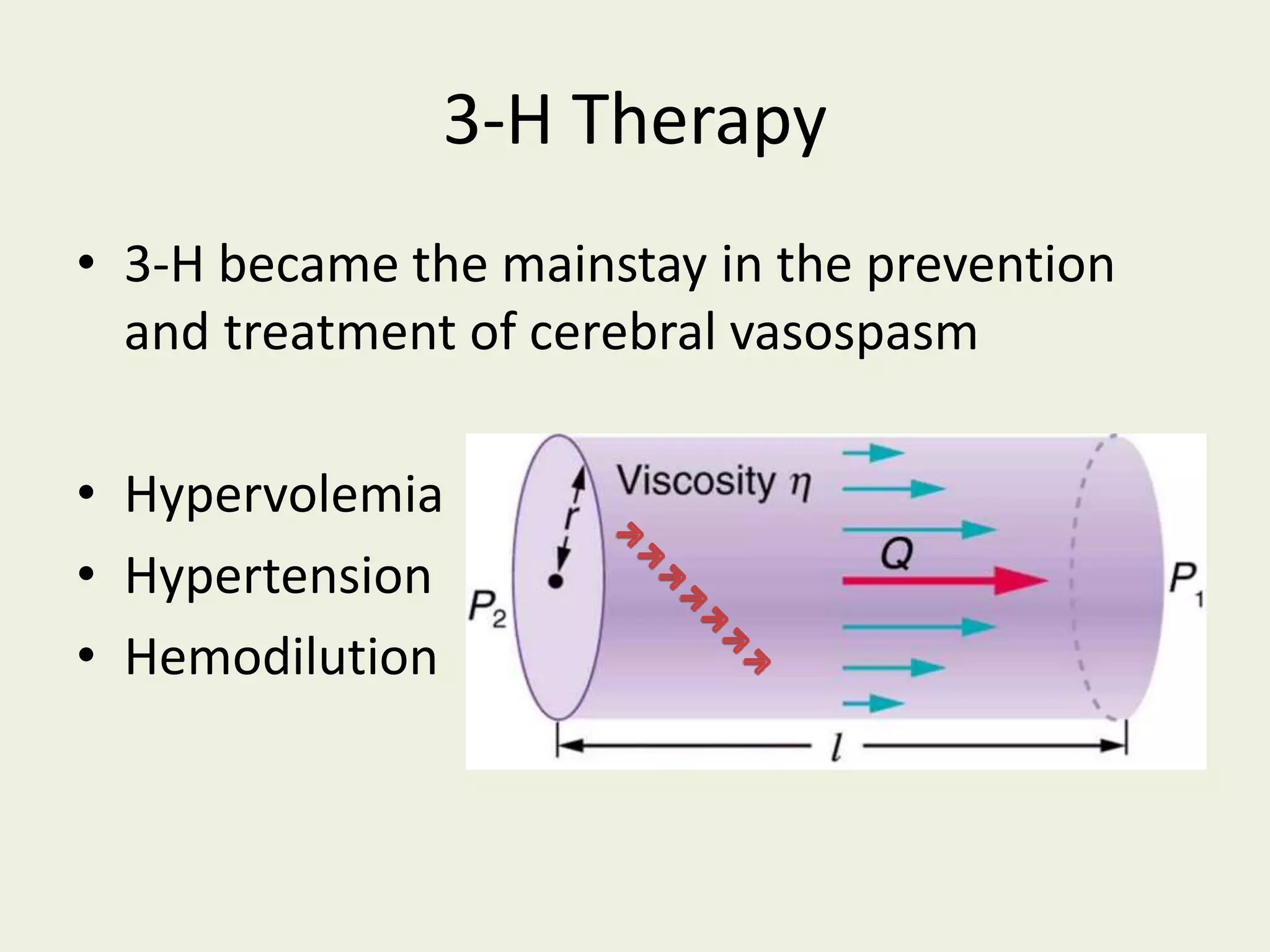 Triple-H Therapy for Cerebral Vasospasm following Aneurysmal ...
