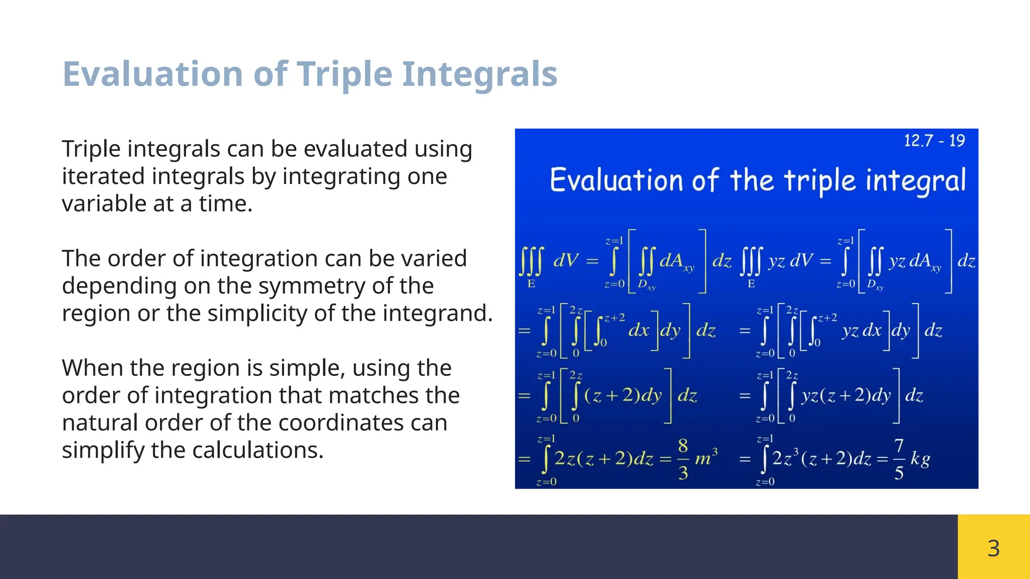 Triple Integrals and applicationsss.pptx