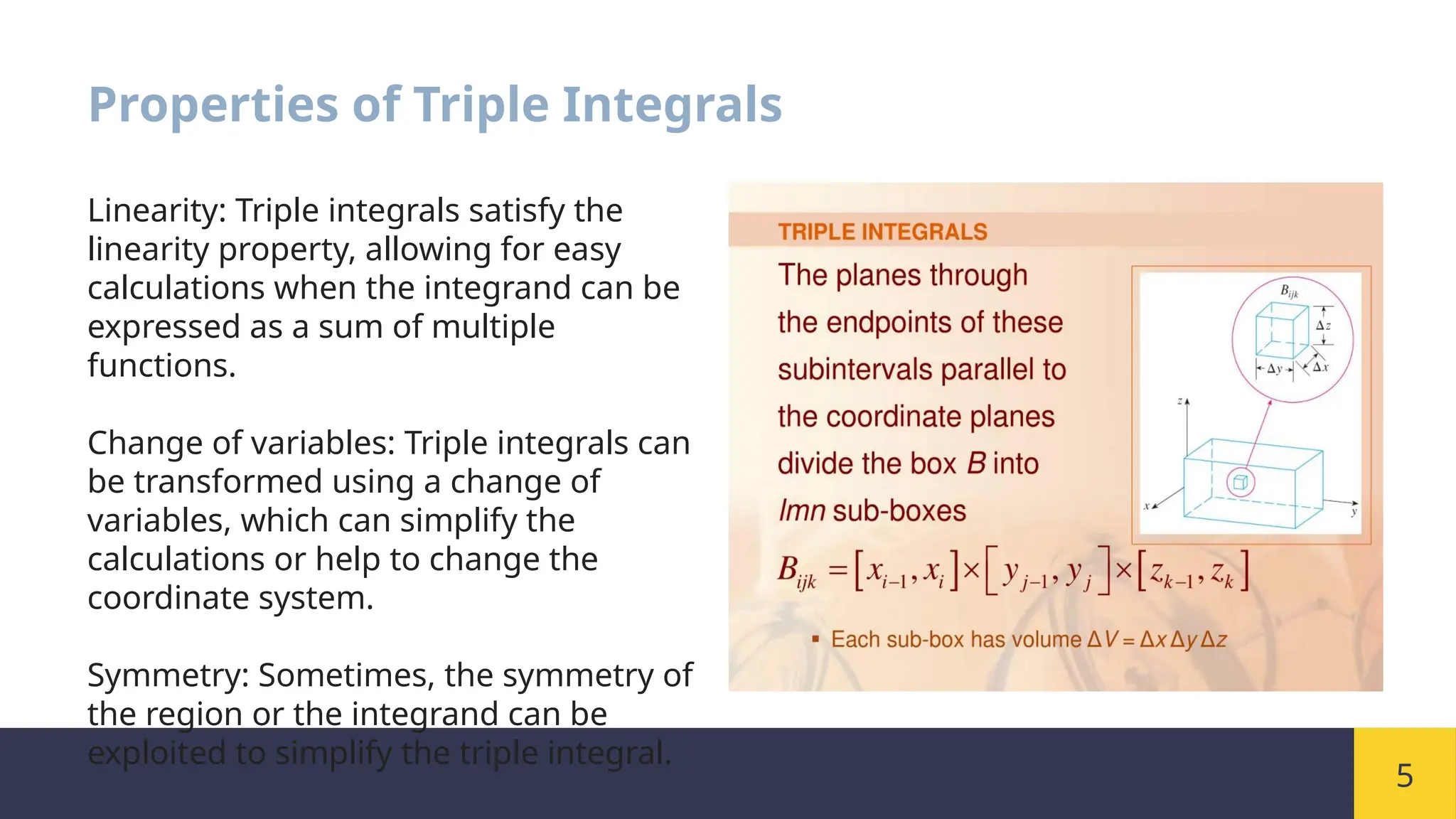 Triple Integrals and applicationsss.pptx