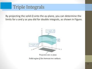 Triple integrals and applications | PPT