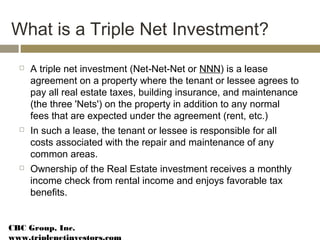 Triple Net Real Estate Income | PPT